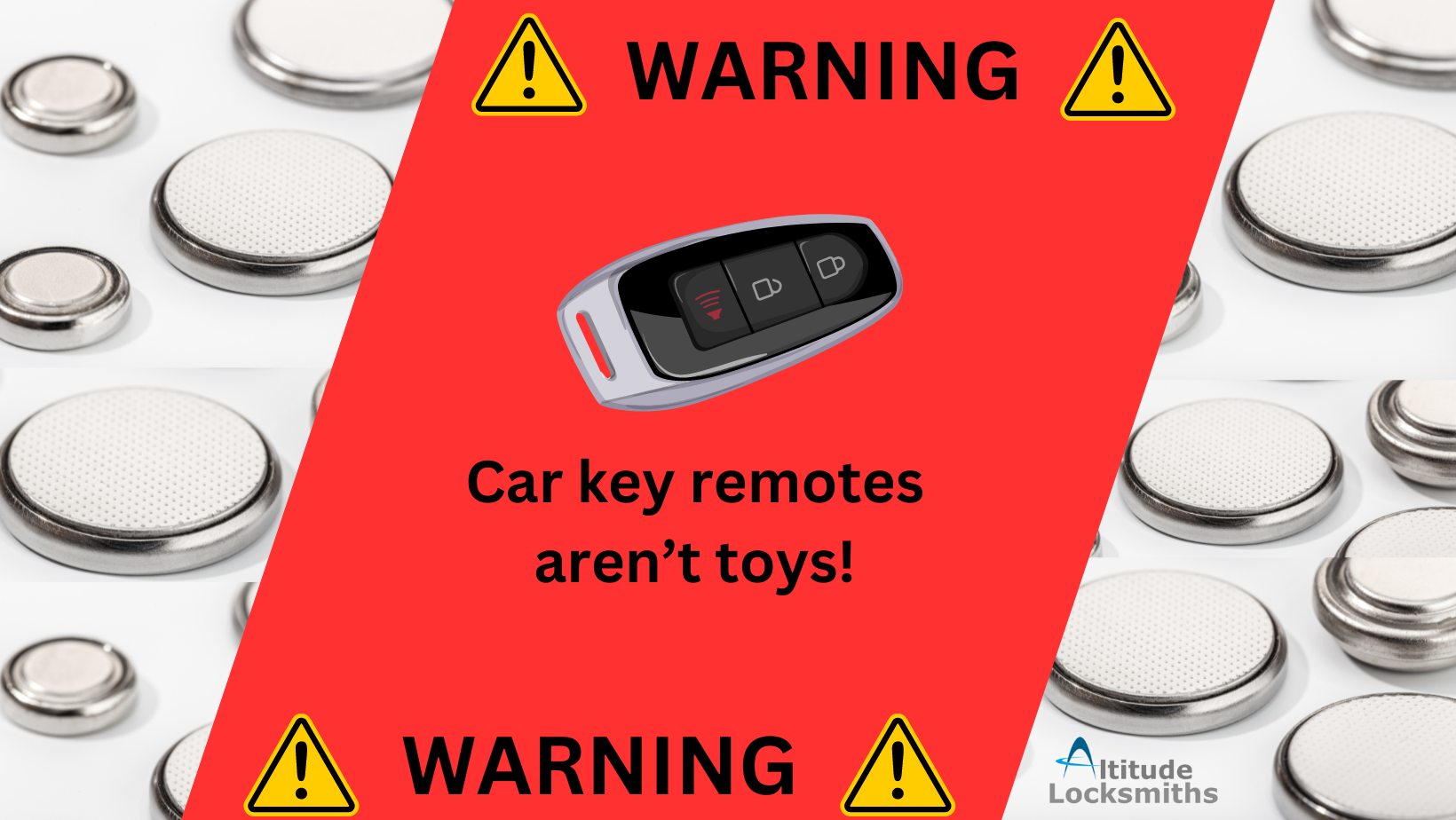 Coin and Button Battery Information - Altitude Locksmiths